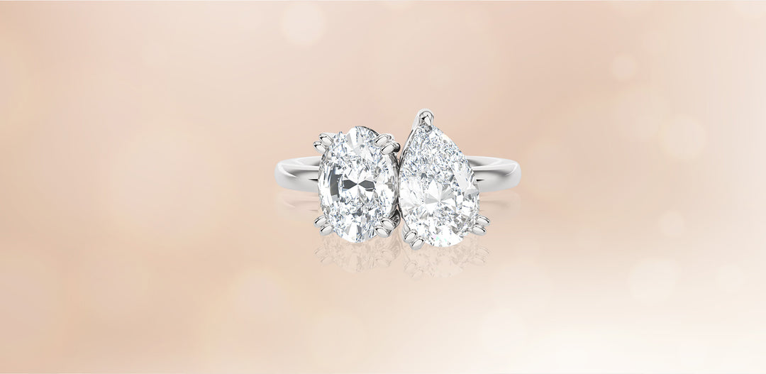 Dual Stone Rings: Stunning 2 Stone Engagement Ring Designs | Regal ...